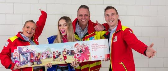 Buy the patch and support your local Red Cross chapter | Sticker sale