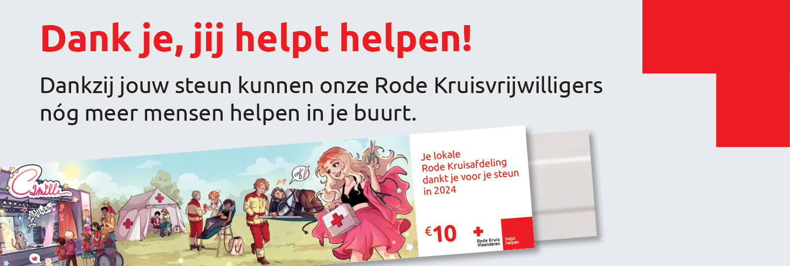 Buy the patch and support your local Red Cross chapter | Sticker sale